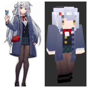 Minecraft Skin－なちょ猫 (Nachoneko) Skin - Tang Yuan-TW - BOOTH