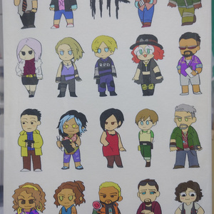 DBDアクリルスタンド - 焚き火で一杯 - BOOTH