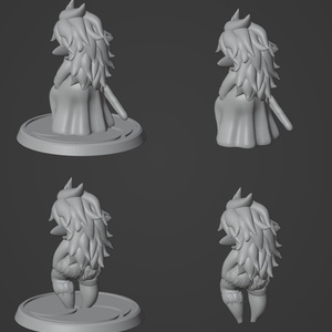 Dokkaebi Miniature 2 도깨비 미니어쳐 3d model - Magistrate Narim's Assets 나림 ...
