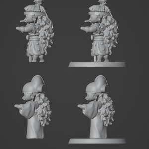 Dokkaebi Miniature 1 도깨비 미니어쳐 3d model - Magistrate Narim's Assets 나림 ...