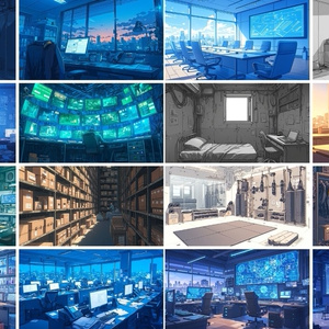 【TRPG背景】炎上・海中・雨の中など演出パック【104枚】 - アヒル兄貴のシナリオ作成所 - BOOTH