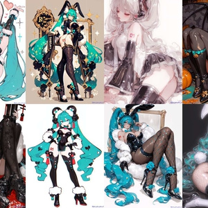 Hatsune Miku illustrations NSFW #02 - pon_pon - BOOTH