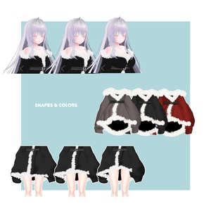 【9アバター対応】Darling knit sweater -だーりんにっと-【VRChat向け衣装モデル】 - ALICE - BOOTH