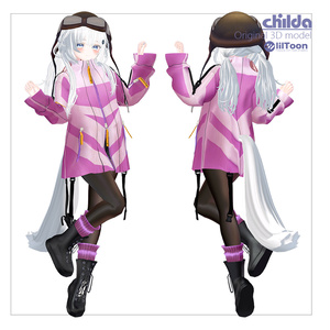 オリジナル3Dモデル 【シエナ -shiena-】V1_07 - childa - BOOTH