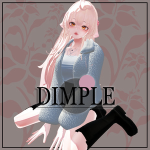 공중에다리꼬고앉는포즈 - DIMPLE - BOOTH