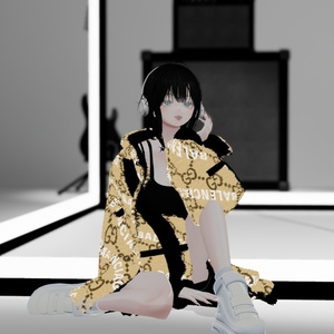 공중에다리꼬고앉는포즈 - DIMPLE - BOOTH