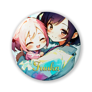 ふうかちゃん缶バッジ 01 - JUN - BOOTH