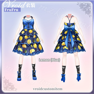 【Vroid】フリルペチコート/Pumpkin Pants (2色)(XWear付) - Mzkagami - BOOTH