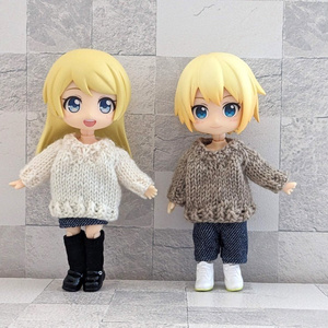 【編み図】かぎ針で編むかんたんな服（10-11cmぬい向け） - 193_amimono - BOOTH