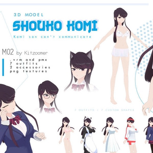 Vroid Free 3D Model - Nekochan😻 - Kitzoomer - BOOTH