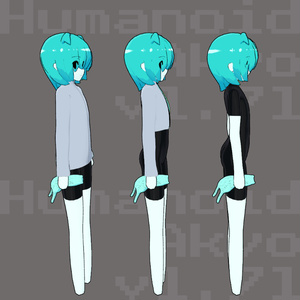 Akyo - VRChat対応アバター - nooktown - BOOTH