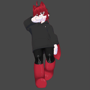 Vampire 3D Chibi Vtuber Model - astervrm - BOOTH