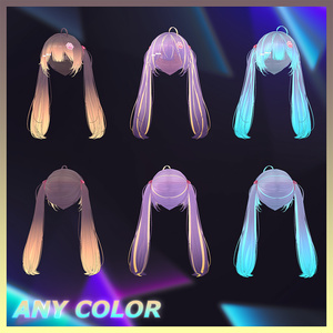 ♥ Raina_Hair ♥ Highlights Texture 【VRC Hair Texture - Nanaha】 - StrandX ...