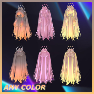 小悪魔サイドテール Highlights Texture 【VRC Hair Texture - Li-ne_Shop】 - StrandX ...