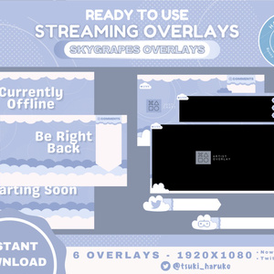 【Ticket Panels】|| Twitch Panels - RUKO | shop & comms - BOOTH