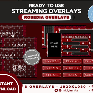 【Ticket Panels】|| Twitch Panels - RUKO | shop & comms - BOOTH