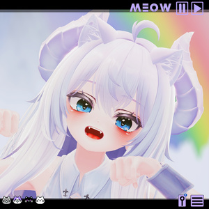 [For all] Tiger ears & tail (2 types) - MEOW - BOOTH