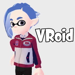 VROID [Splatoon] Classic Inkling Girl Hair - enchantedpencil - BOOTH