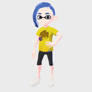 VROID [Splatoon] Classic Inkling Girl Hair - enchantedpencil - BOOTH