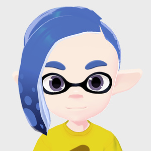 VROID [Splatoon] Classic Inkling Girl Hair - enchantedpencil - BOOTH