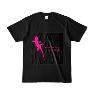 CRUSH THE DEVIL (IN MY BRAIN)ステッカー - Thomas Dingwall a.k.a. td - BOOTH