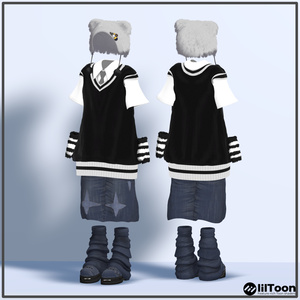 【6アバター対応】Monoline Track Set【VRChat想定・MA対応】 - nade_shop - BOOTH