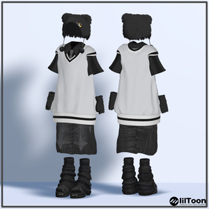 【6アバター対応】Monoline Track Set【VRChat想定・MA対応】 - nade_shop - BOOTH