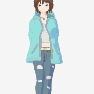 【VRChat】文鳥(白)【3Dモデル】 - mint-0547 - BOOTH