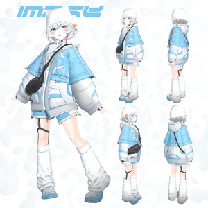 オリジナル3Dモデル「ウルキ・Uruki」 - Mispin・ミスピン - BOOTH