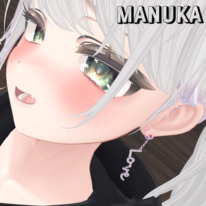 【水瀬対応】ピアス＆指輪セット（vrchat想定） - PYcraft - BOOTH