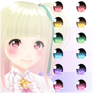 【VRoid】 Cat Eyes Set - Loli Shop - BOOTH