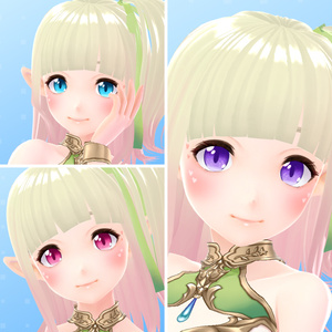 【VRoid】 Cat Eyes Set - Rori Shop - BOOTH