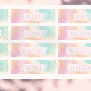 【フリー素材】配信枠オーバーレイ 原神ver - DESIGN SIRO - BOOTH