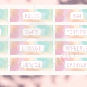 【フリー素材】配信枠オーバーレイ 原神ver - DESIGN SIRO - BOOTH