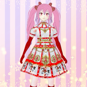 Slit Miniskirt with Belt for VRoid - 32 colors - battynator-store - BOOTH