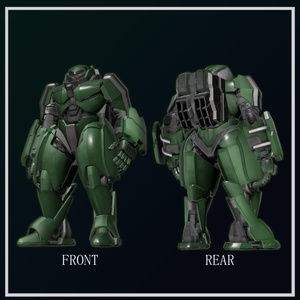 (VRChat想定3Dモデル) Mecha head - IRON LIFE INNOVATIONS - BOOTH