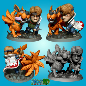 Game Character Girl - Chibi Art - BOOTH