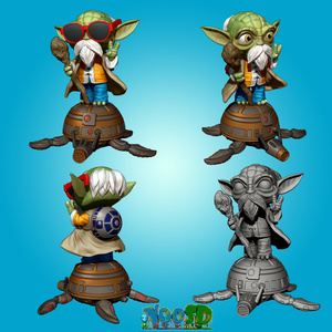 Game Character Girl - Chibi Art - BOOTH