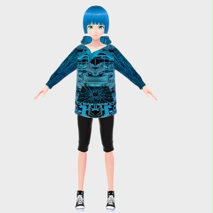 VRoid Fancy Necklace's (on skin texture) - Free - punkbune - BOOTH