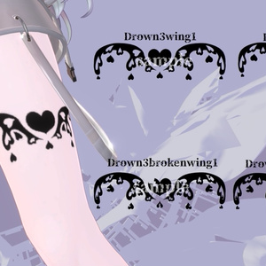 【VRChat】Card on Ceiling/Tattoo - Devil/s Engage - BOOTH