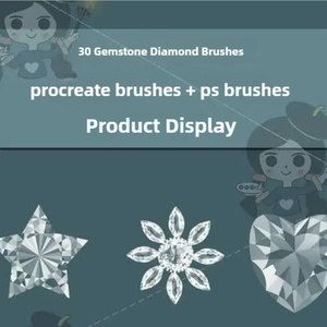 procreate+psブラシ レトロ 煙雲 流雲 ブラシ 古典 雲紋祥 雲騰雲 装飾 - kitokito - BOOTH