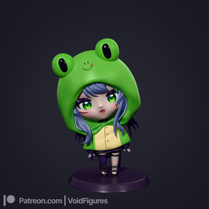 Squchan Vtuber Figure - voidfigures - BOOTH