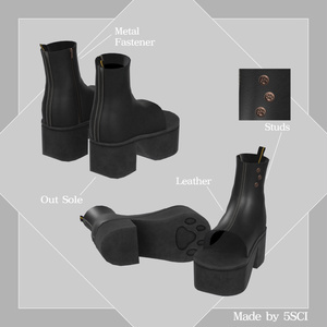 Hellhound Outfit for Mashiro ーましろちゃん専用ヘルハウンド衣装・髪型・マテリアルセットー - 5丁目商工会 ...