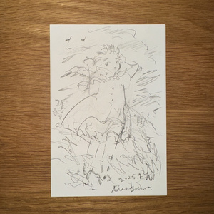 Drawing《予感》”premonition” - 秋野すずめのBOOTH - BOOTH