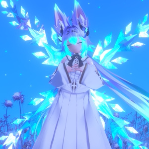 VRC想定モデル『Crystal Wing』 - しらなみ雑貨 - BOOTH