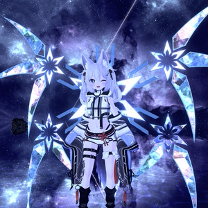 VRC想定モデル『Crystal Wing』 - しらなみ雑貨 - BOOTH