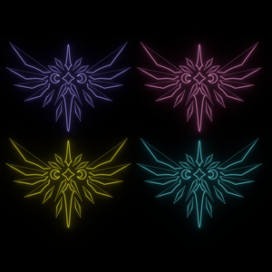 VRC想定モデル『Aegis Wing』 - しらなみ雑貨 - BOOTH