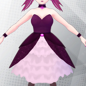 [VRoid] Zoe Hair - Cake Custom - BOOTH