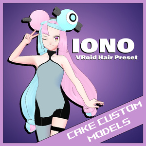 [VRoid] Feline Face Texture - Cake Custom - BOOTH