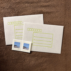 上富士郵便局 オリジナル封筒 - -863M - BOOTH